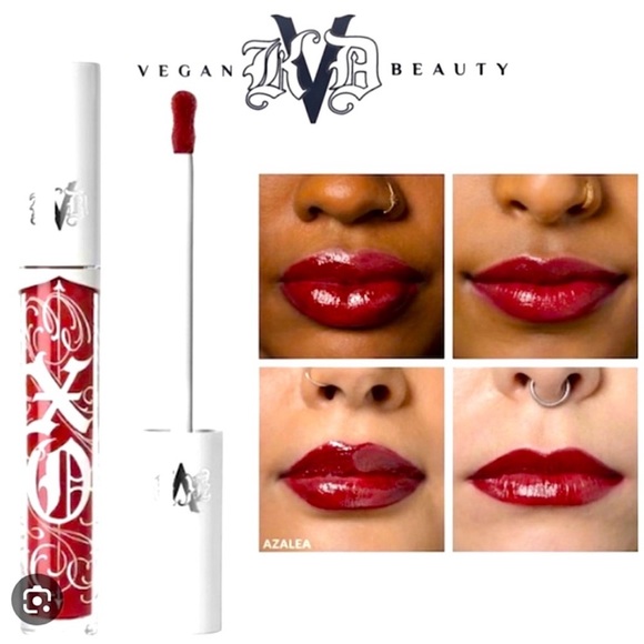 Kat Von D | Makeup | Kvd Xo Vinyl Lip Cream Azalea 7 | Poshmark